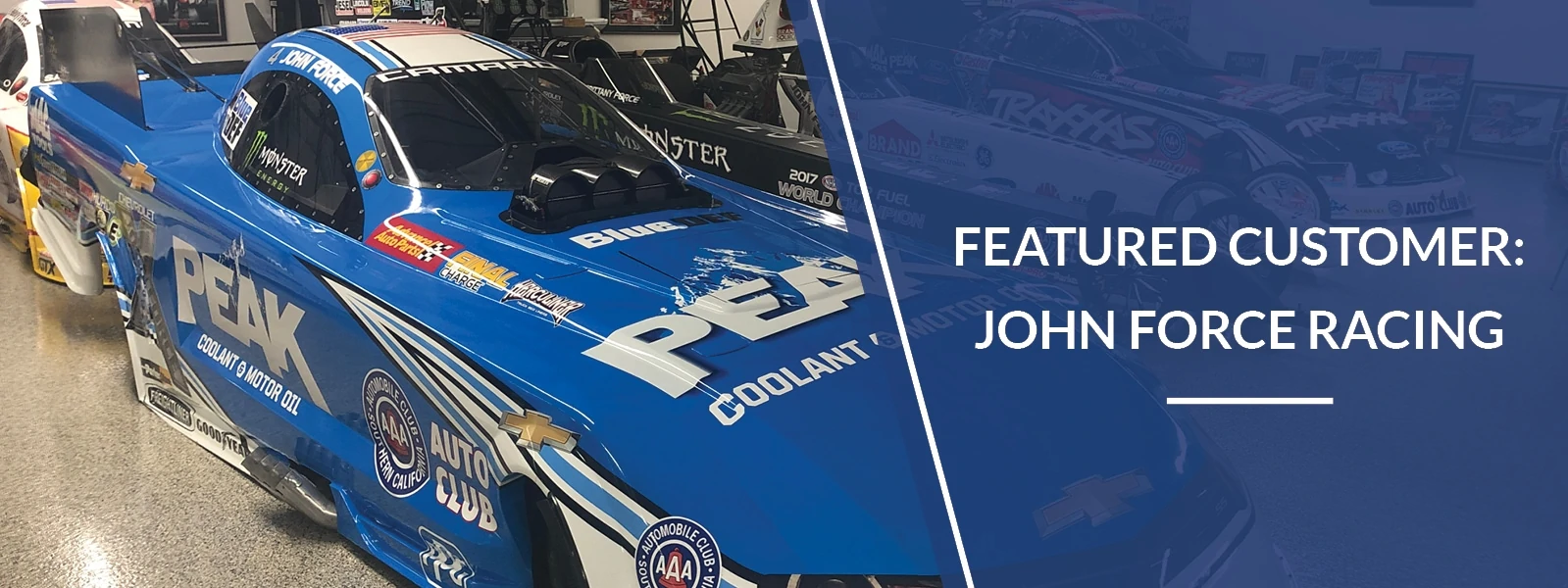 John Force Racing - Featured Customer - In The Loupe